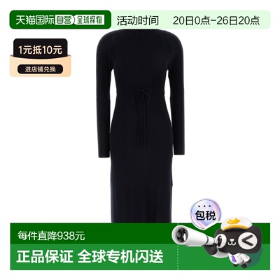 香港直邮A.P.C. 女士连衣裙 WVBEGF35208IAK AW2025 黑色 长袖毛