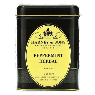 香港直邮香港直发Harney & Sons薄荷草本茶42g清爽强烈香气茶
