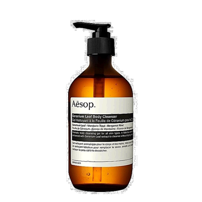 香港直邮AESOP伊索天竺葵沐浴露留香清新滋养润泽温和500ml正品