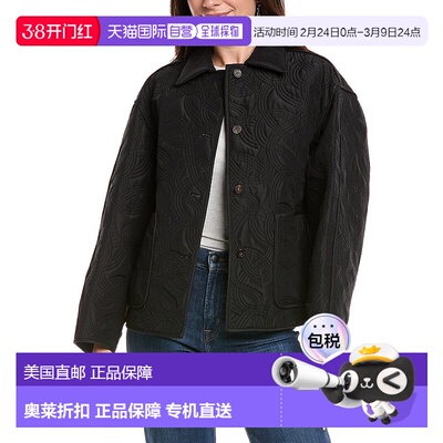 自营lafayette 148 new yorkLafayette 148纽约绗缝丝绸混纺夹克-