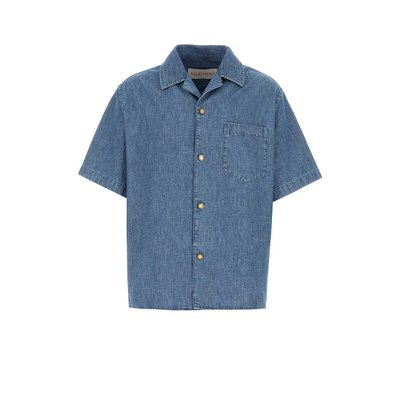 VALENTINO GARAVANI 男士衬衫 6V3DB03LAL4558 SS2025