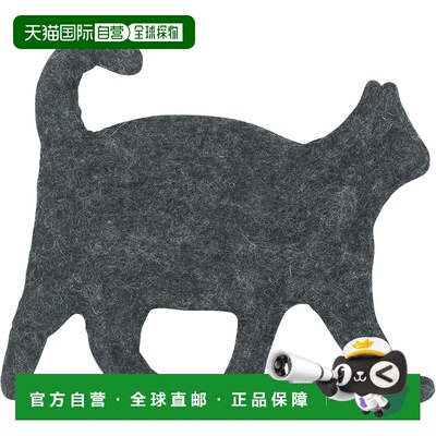 【日本直邮】丸真 Nepal 厨房猫脚垫 手工羊毛毡 厚实 耐热 03950