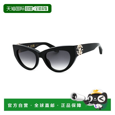 自营 Roberto Cavalli女式SRC017M 53mm太阳镜-黑色 美国奥莱直发