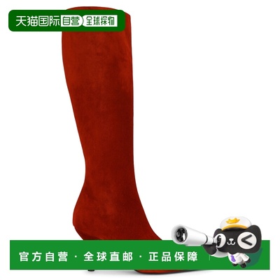 1h可退 香港直邮magda butrym 女士 及膝靴子 502925 red红色 舒