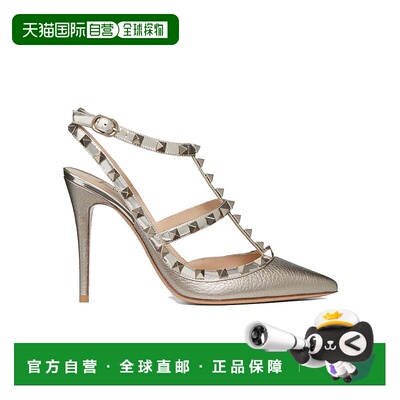 香港直邮VALENTINO 女士高跟鞋 SW2S0393NNFS69 CO 花色 铆钉镶嵌