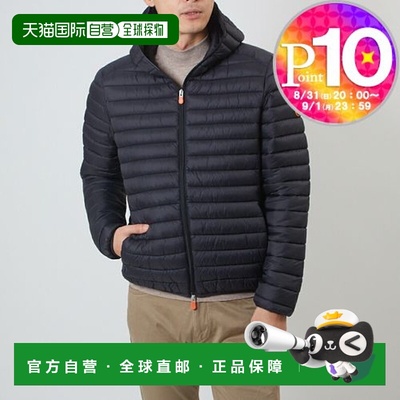 日本直邮SAVE THE DUCK 男士生态夹克GIGA01 DONALD D30650M黑色