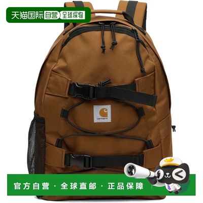 1h可退 香港直邮潮奢 CARHARTT WIP 男士 棕色 Kickflip 双肩包 I