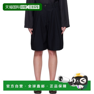1h可退 香港直邮潮奢 Studio Nicholson 女士 海军蓝 Cito 短裤 C