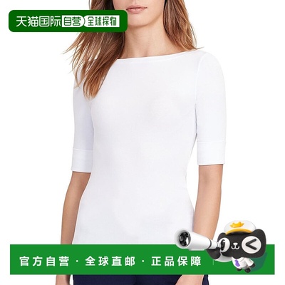 1h可退 【美国直邮】ralph lauren 女士 上装T恤潮流穿搭时尚透气