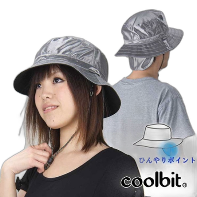 日本直邮 Coolbit 钛帽子帽子运动休闲户外室内/室外工作防紫外线