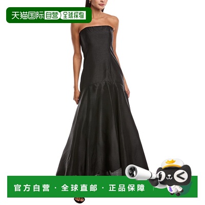 自营Hutch Maria Gown - black 美国奥莱直发连衣裙长裙