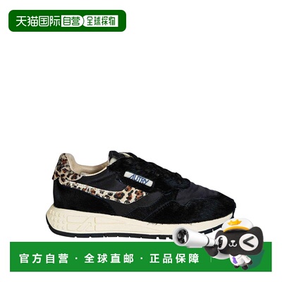 香港直邮AUTRY 女士运动鞋 WWLWOI01BLKLEO AW2026 黑色 Reelwind