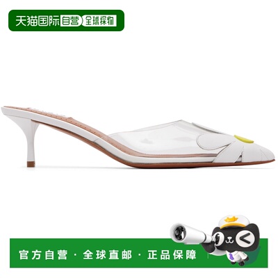 香港直邮alaia 女士 ALAÏA 白色 Bloom 中跟鞋 AA3M2026O022B32C