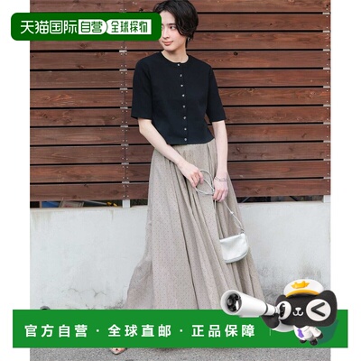 日本直邮titivate 女装 小波点蓬蓬裙 AHXP4542半身裙a字裙