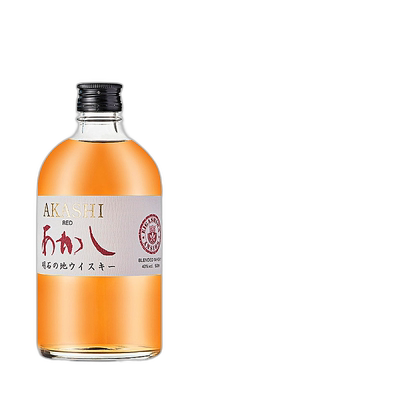 日本直邮AKASHI明石红标调和型威士忌口醇正感细腻丰富500ml麦芽