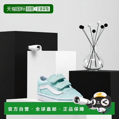 1h可退 香港直邮Vans 范斯 婴儿 old skool v pastel 亮片蓝色运