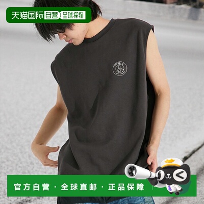 1h可退 日本直邮Paris Saint-Germain 男女同款金属标志无袖T恤 2