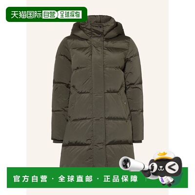 香港直邮WOOLRICH 女士户外风衣 100322391716000 CO 墨绿色 KELL