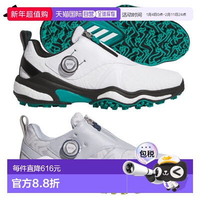 日本直邮阿迪达斯 Code Chaos 25 Boa 无钉鞋 NKZ93 男士高尔夫球