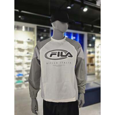 韩国直邮FILA [坡州分店] Whella Uni 拼色梭织男装（FS2POG3105X