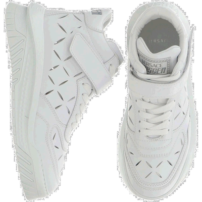 香港直邮VERSACE 男士运动鞋 10089641A064031W00P CO 白色 ODYSS