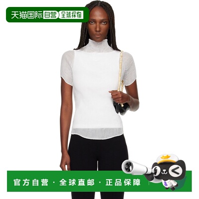 1h可退 香港直邮Issey Miyake 三宅一生 女士 白色 Chiffon Twist
