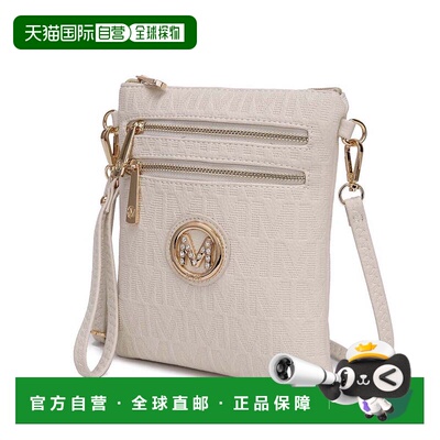 自营mia k collectionScarlett Vegan Leather Crossbody Handbag