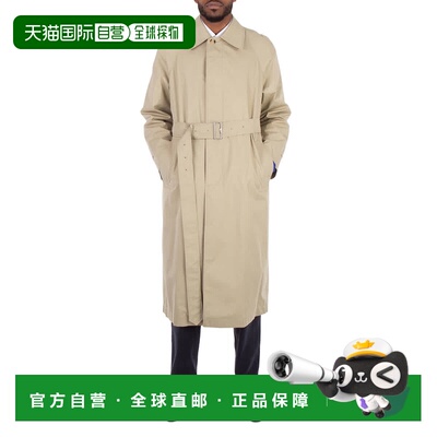 自营 Burberry Bradford汽车外套Gabardine长外套-猎人 美国奥莱