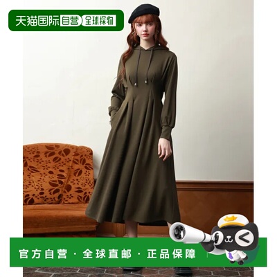 日本直邮SAISON DE PAPILLON 女士休闲连衣裙 腰部褶皱设计 轻松