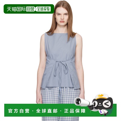 1h可退 香港直邮潮奢 Baserange 女士 蓝色 Decti 背心 TSDCPOSP2