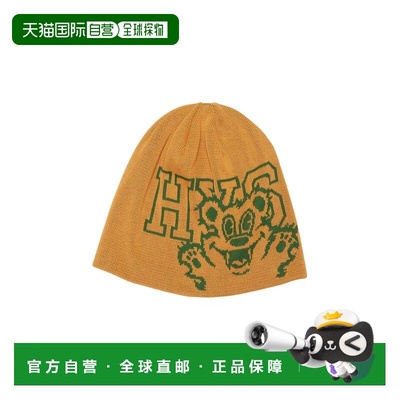 1h可退 日本直邮HYSTERIC GLAMOUR 女装 FIRE BEAR联名针织帽 纯