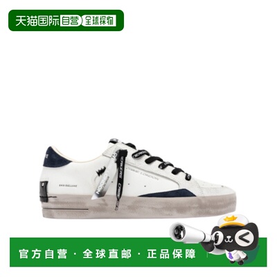 香港直邮CRIME LONDON 男士运动鞋 10102AA9 AW2026 白色 SK8 系