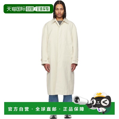 香港直邮BOSS 波士 男士 灰白色 Water-Repellent Concealed Clos