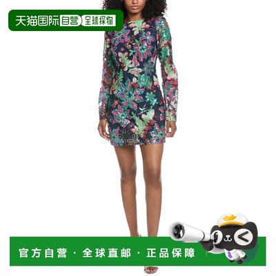 自营Ramy Brook Cassidy Mini Dress - Navy 连衣裙美国直发奥莱