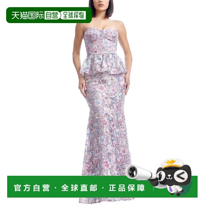 自营Dress The Population Scarlett Mermaid Dress - purple 美