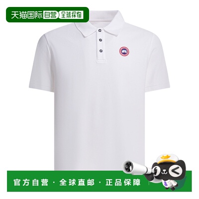 香港直邮CANADA GOOSE 男士T恤 BECKLEYPOLO1600M9025WHITE