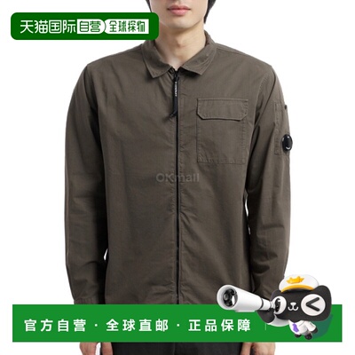 韩国直邮CP COMPANY 有机华达呢拉链外套衬衫 (RCCMOS705A 110143