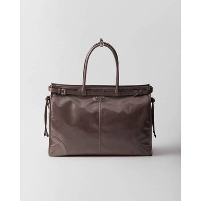PRADA (2025新品) Prada Bonnie 皮革托特包