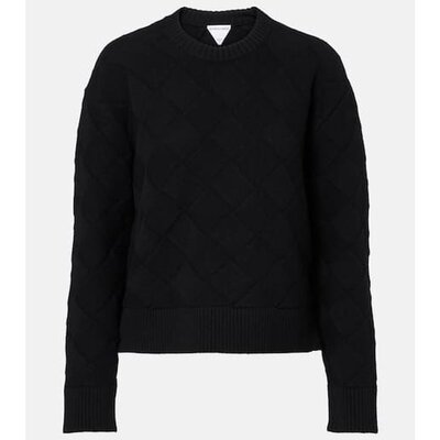 Bottega Veneta 葆蝶家 女士 Intreccio 羊毛混纺毛衣