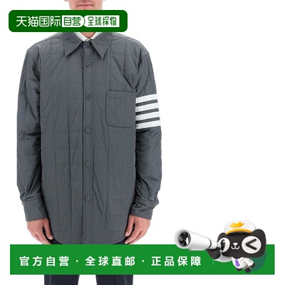 香港直邮THOM BROWNE 男士外套 MJD089X07259035 SS2024 黑色