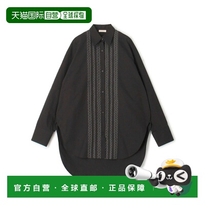 1h可退 日本直邮DES PRES 女士刺绣设计棉质长袖衬衫 22015101015