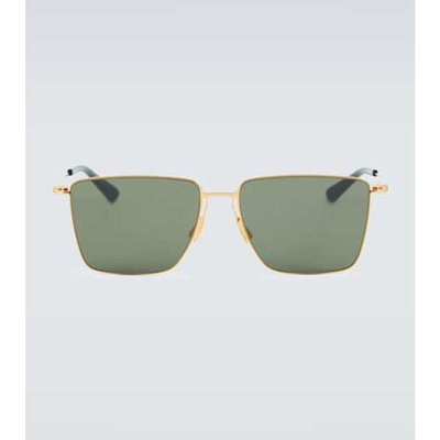 潮奢 Bottega Veneta 葆蝶家 男士 Ultrathin 矩形太阳眼镜