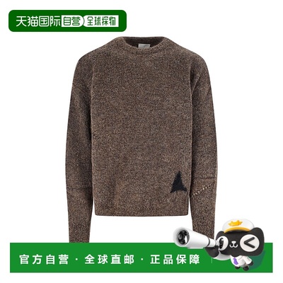 1h可退 香港直邮潮奢 Roa 男士 棕色毛线衫 RBMW0522YA76 brown棕