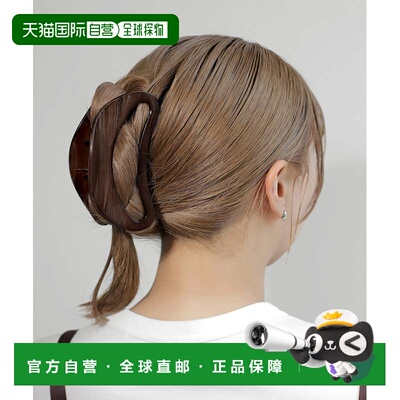 1h可退 日本直邮ANE MONE 女士 木纹质感发夹 G3550044H