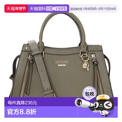 日本直邮GUESS WRENLEY手提包 [GU1432AW032489]托特包单肩包