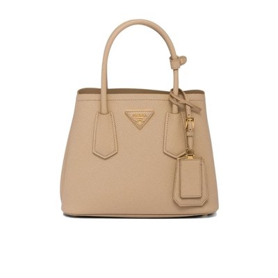 Prada Double Saffiano皮革迷你手提包 1BG4432A4AVXOO