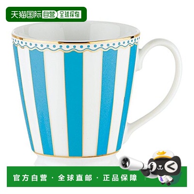 【日本直邮】Noritake则武 马克杯 295cc 嘉年华 浅蓝色 Q001A/M-