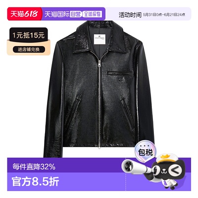 香港直邮Courreges 长袖休闲夹克 125CBL266VY0014