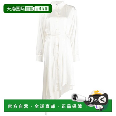 1h可退 香港直邮Acne Studios 艾克妮 女士 不对称衬衫连衣裙 A20