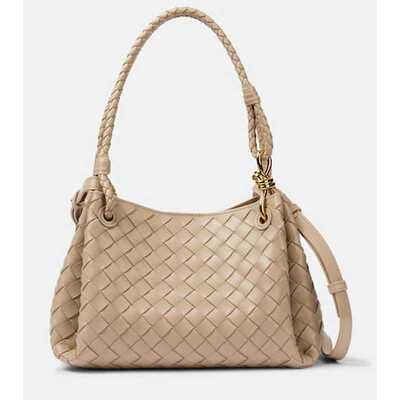 Bottega Veneta 葆蝶家 女士 Parachute 中号皮革手提包